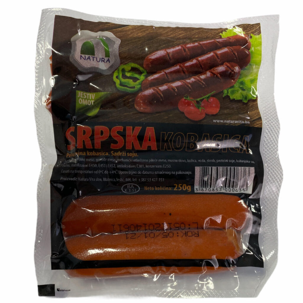 Srpska kobasica - Natura Vita